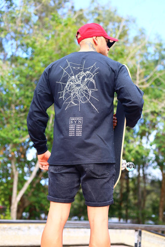 'Gluttony' Heavyweight Long Sleeve Tee | iisyn.com.au