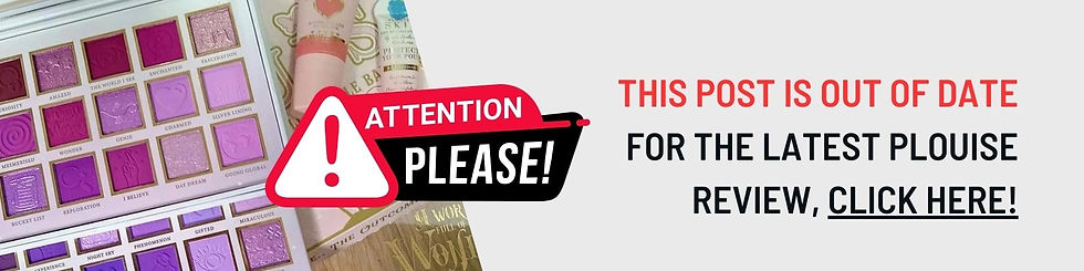 PLouise makeup - is it worth the long wait?