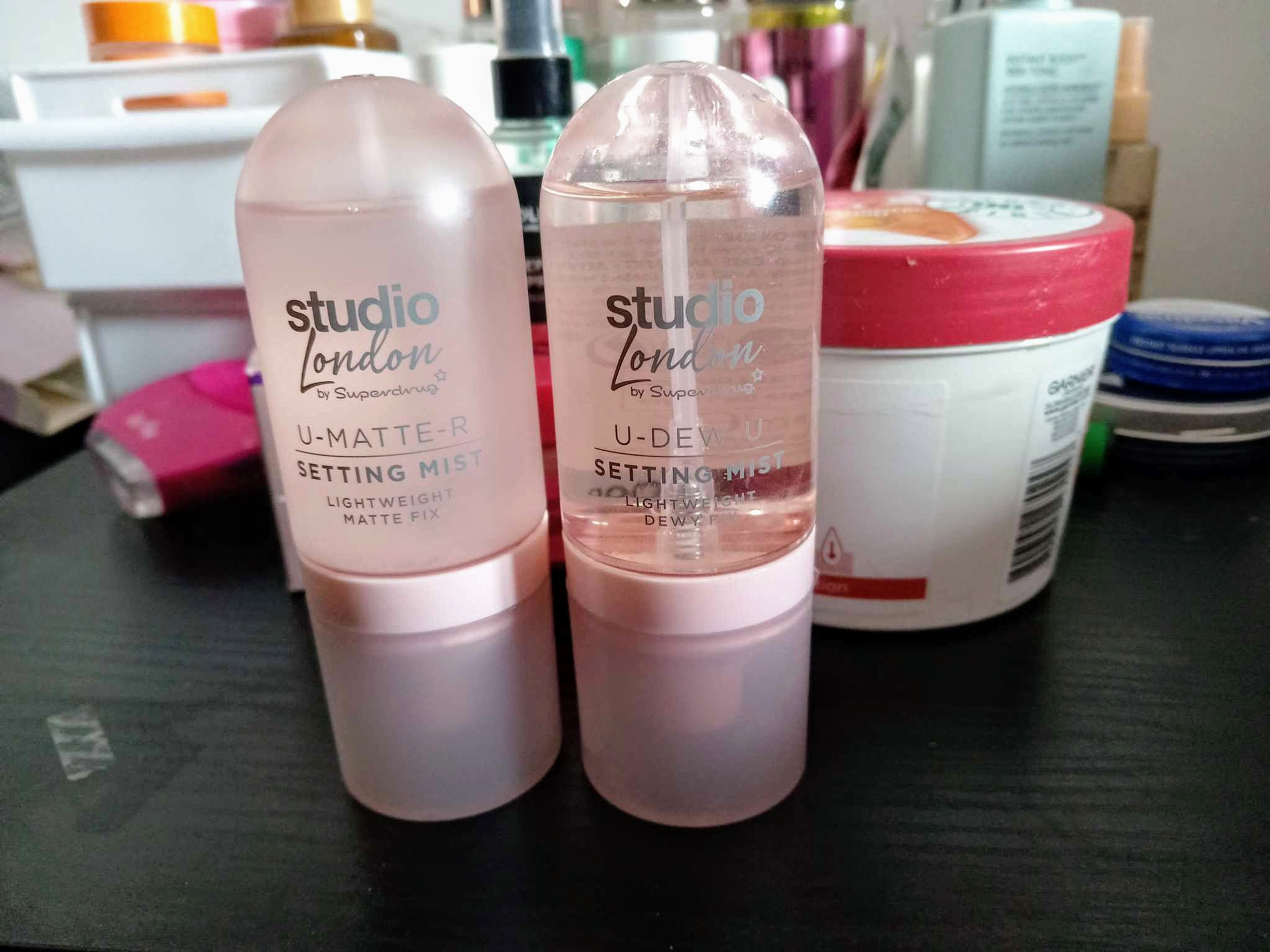 Studio London makeup setting spray review