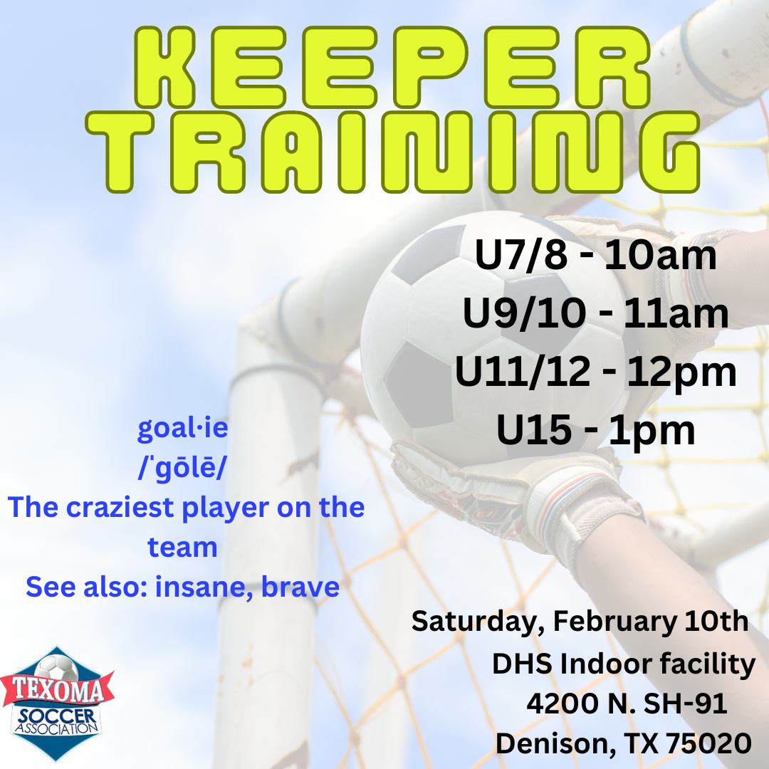 Keeper Training | TexomaSoccer