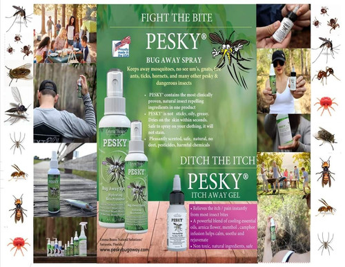 Pesky Bug Away Spray | Bare Naked Kayaks