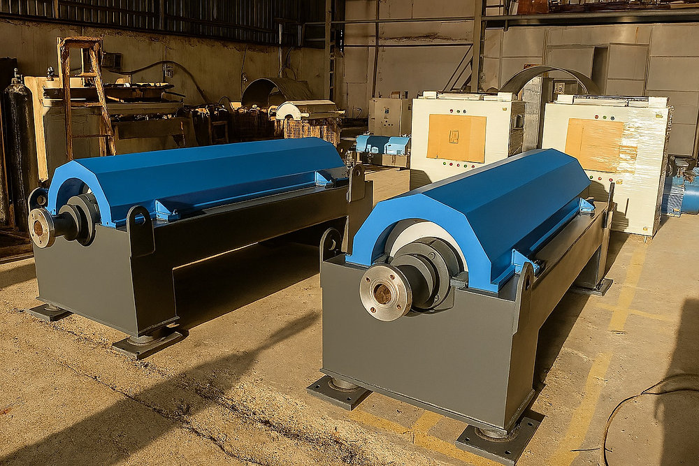 WHIRLER STP Hastelloy Self Cleaning Drying Sludge Centrifuge