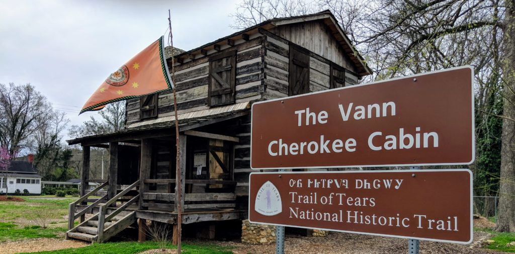 The Vann Cherokee Cabin
