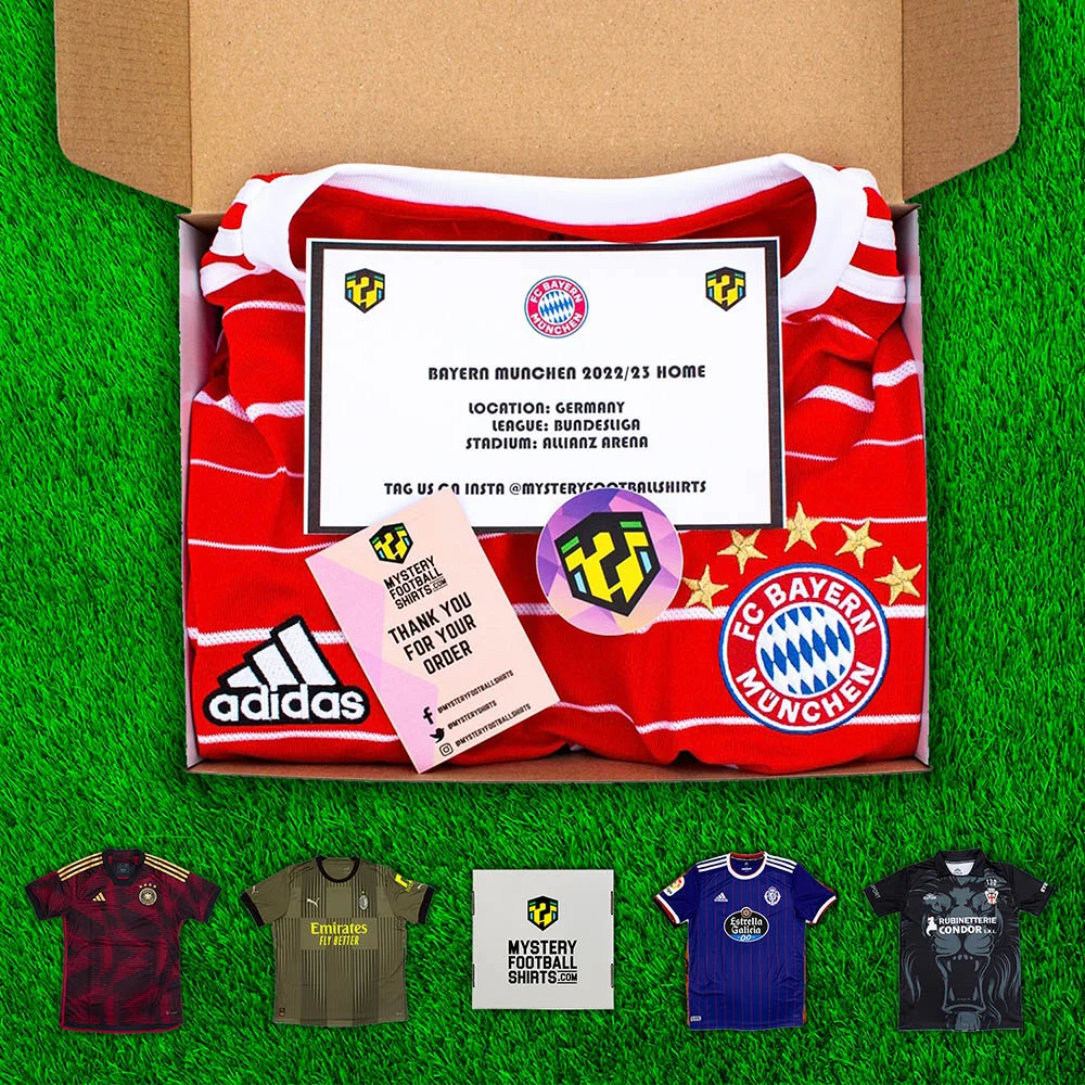 Kids Mystery Football Shirt Box | Mystery Football Shirts