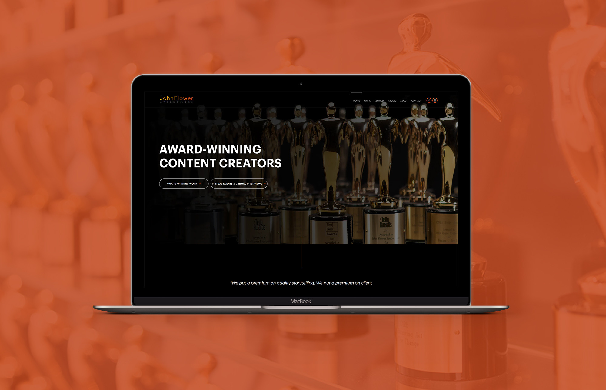 JOHN FLOWERS PRODUCTIONS | Hausman Graphics - Web Designer | Glasgow