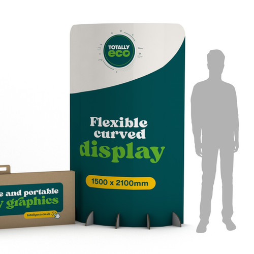 Flexible curved display | Totally eco Displays