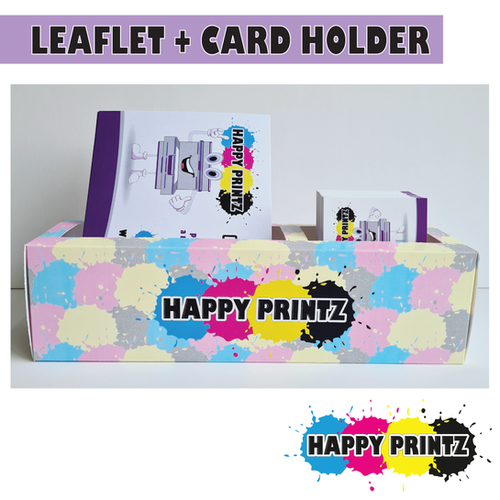 Leaflet and Business Card Holder | Happy Printz Main