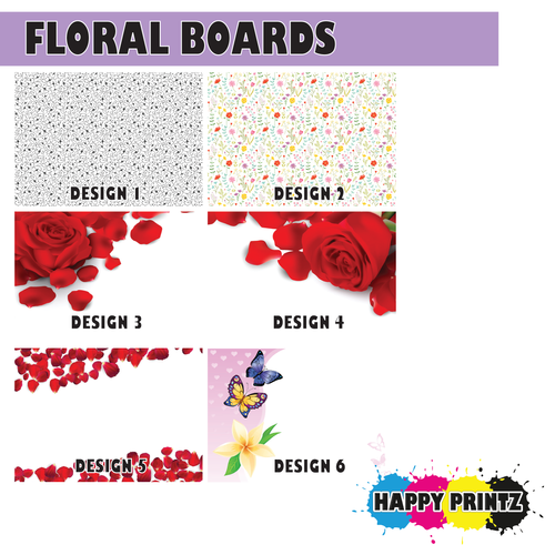 Background Boards - Floral | Happy Printz Main