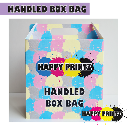 Handled Box Bag | Happy Printz Main