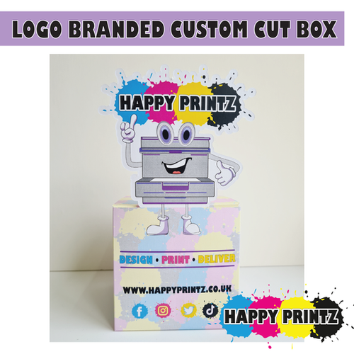 Logo Branded Custom Cut Boxes | Happy Printz Main