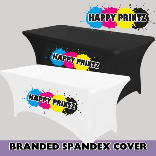 Branded Spandex Table Cover | Happy Printz Main