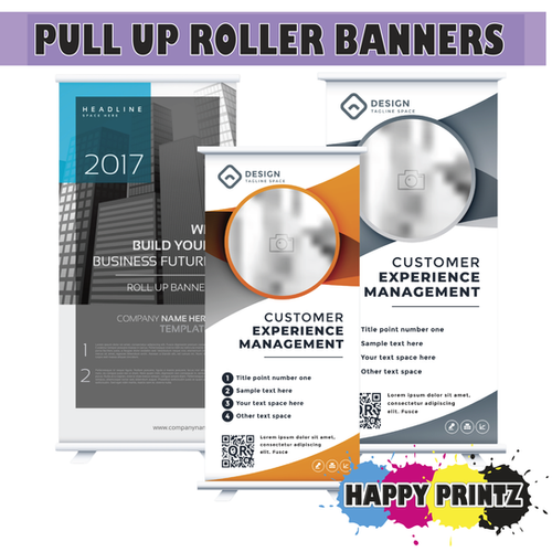 Pull Up Roller Banner | Happy Printz Main