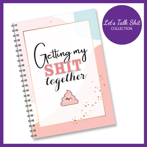 'Getting my shit together' Book | Happy Printz Main