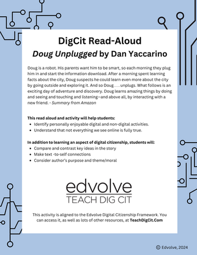Doug Unplugged by Dan Yaccarino | Teach DigCit