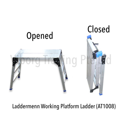 Laddermenn Working Platform Ladder (AT1008) | Viborg Trading
