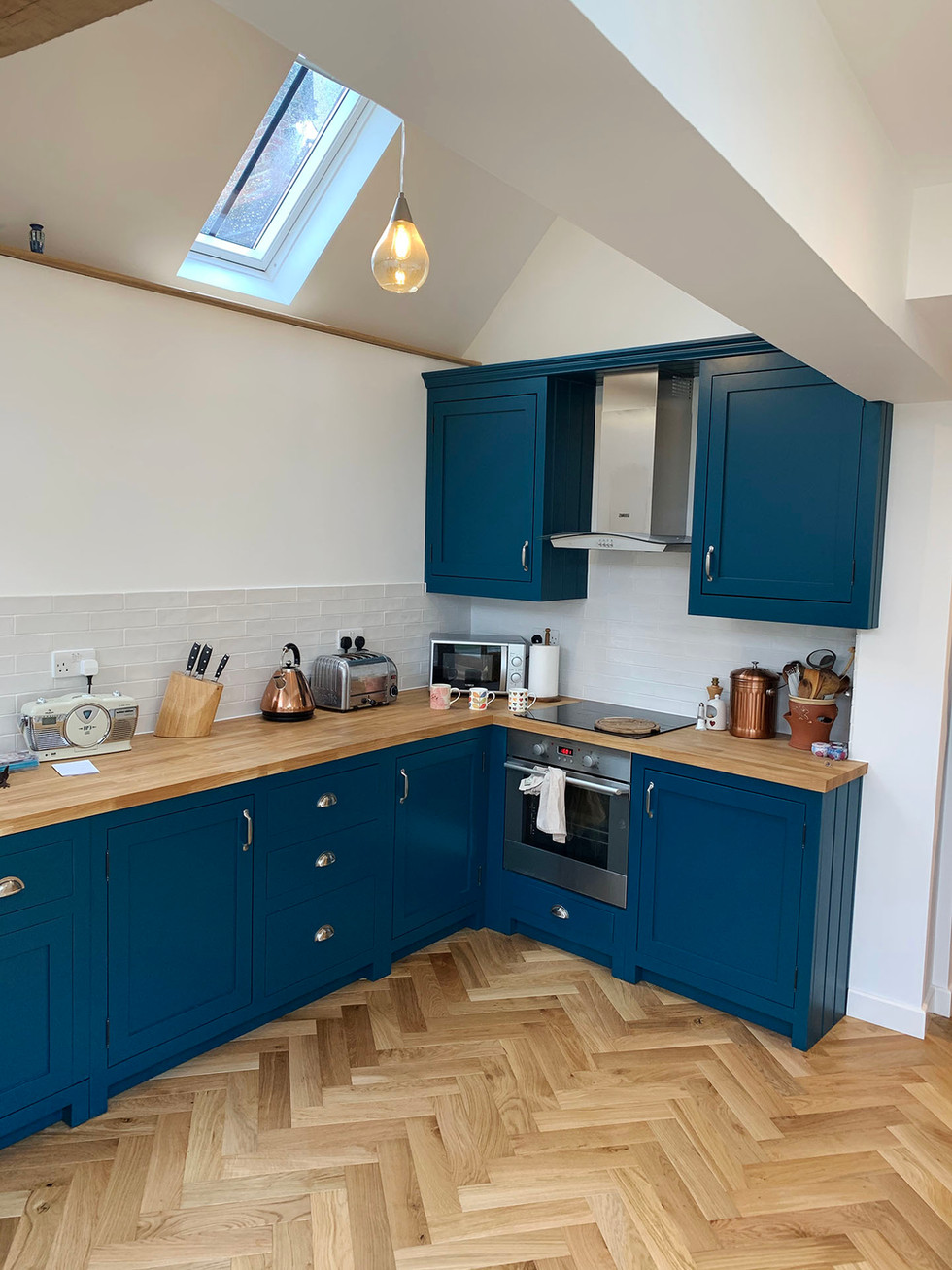 Open plan kitchen & dining extension to Grade II listed home