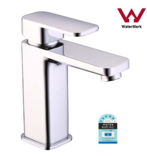 Square Basin Mixer with Rounded Edges | kenbathroom