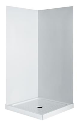 900x900x2000mm PVC Shower Wall Liner | kenbathroom