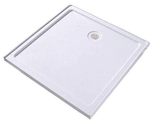 820x820mm Low-Profile Polymarble Shower Base | kenbathroom