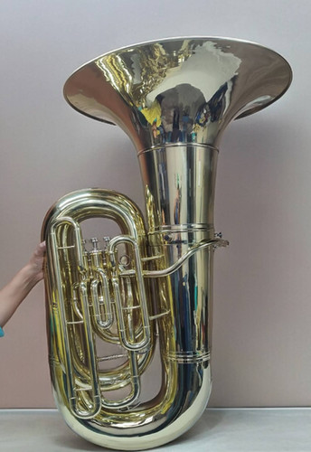 Tuba CONN 20J Dourada 3 Pistos | Amigos Da Tuba