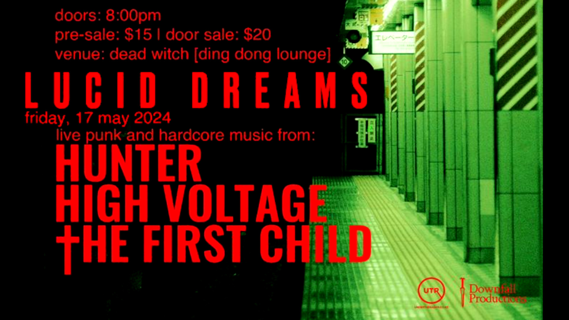 The First Child, Hunter, High Voltage : Lucid Dreams | Ding Dong Lounge