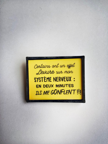 Broche effet levure | ma-femme-est-folle