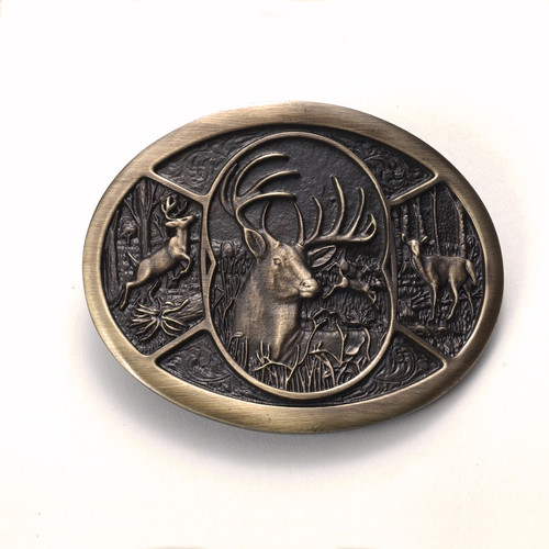 Buck Collage Brass | Arizona Saddlery