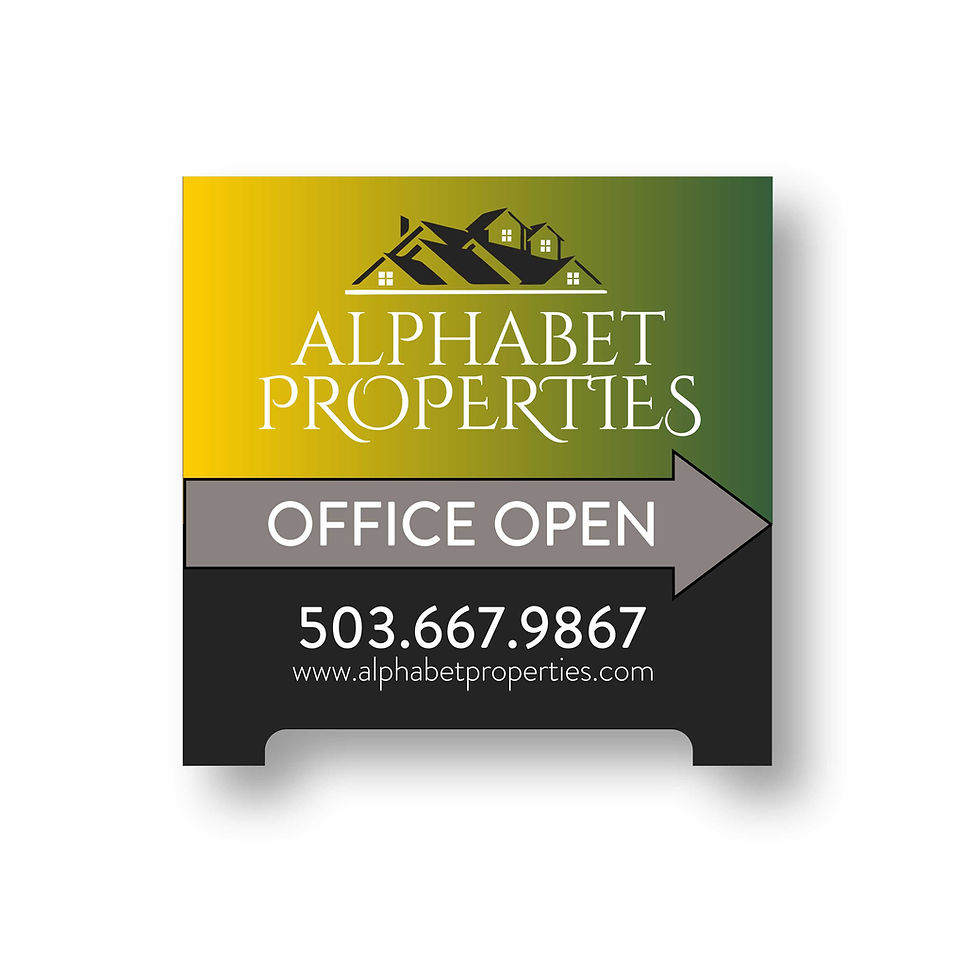 REAL ESTATE SIGNS | Connie’s Signs