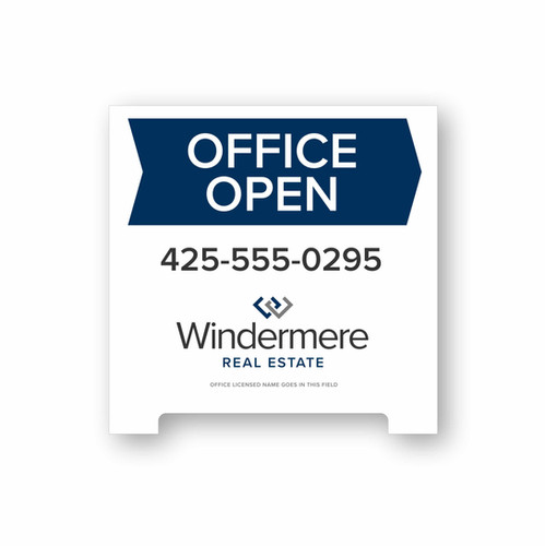 A3 24 x 24 Office A-Frame Sign | Connie’s Signs