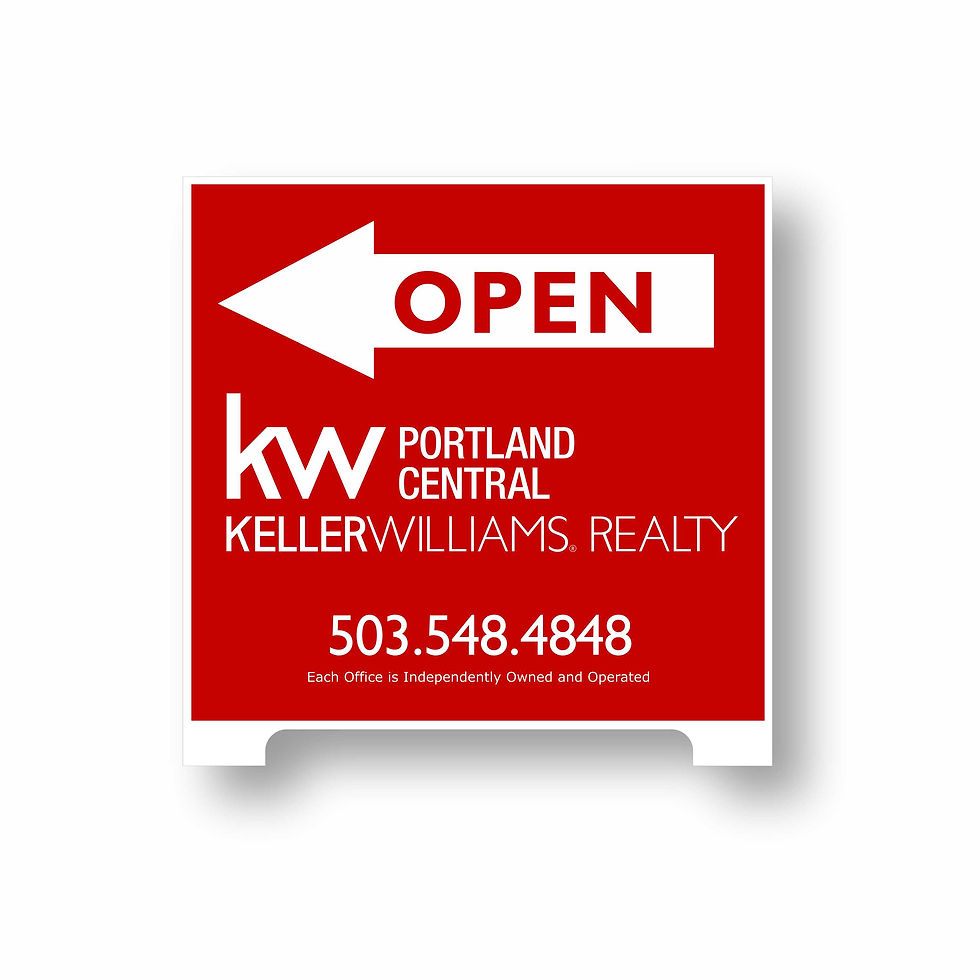 Open A-Frame Sign | Connie’s Signs