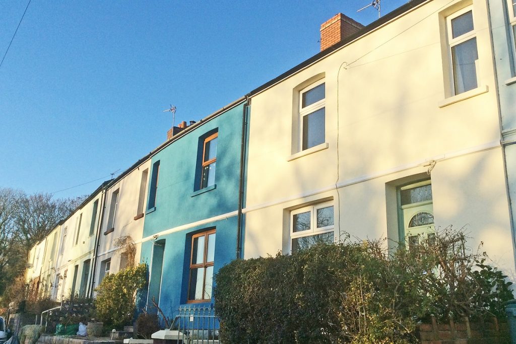 External Wall Insulation Gallery | Cardiff | Energy Saving Grants