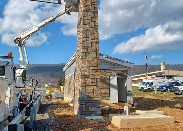PA Turnpike Precast Gantry Columns | PennStress