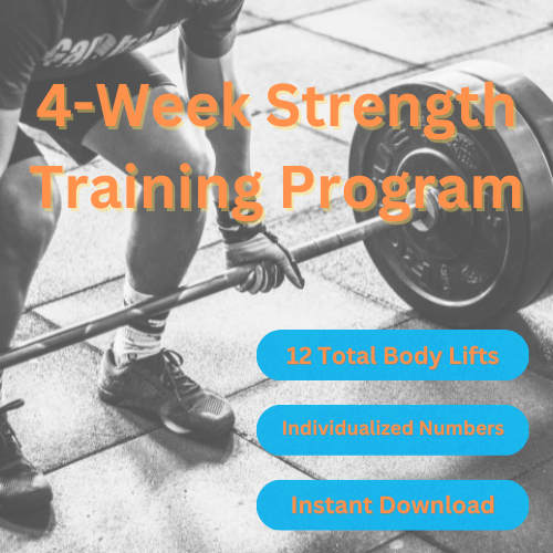 4-Week Strength Training Program | Kmarkleperformance