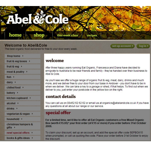 Eat Organic | Suki Bains