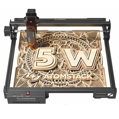 Atomstack A5 PRO V2 Upgraded 5W Laser Engraving Machine with Gen2 Spot ...