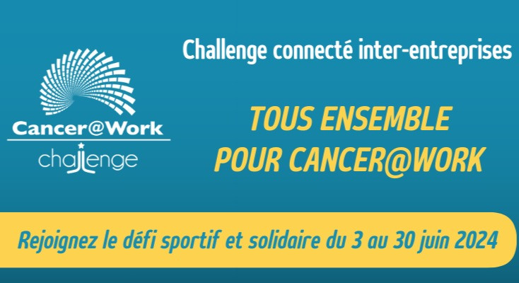 👟 4ème édition du Challenge Cancer@Work : les inscriptions sont ...