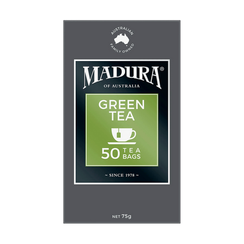 Madura Tea Green Tea 50 bags | Guinea Farms Grocer