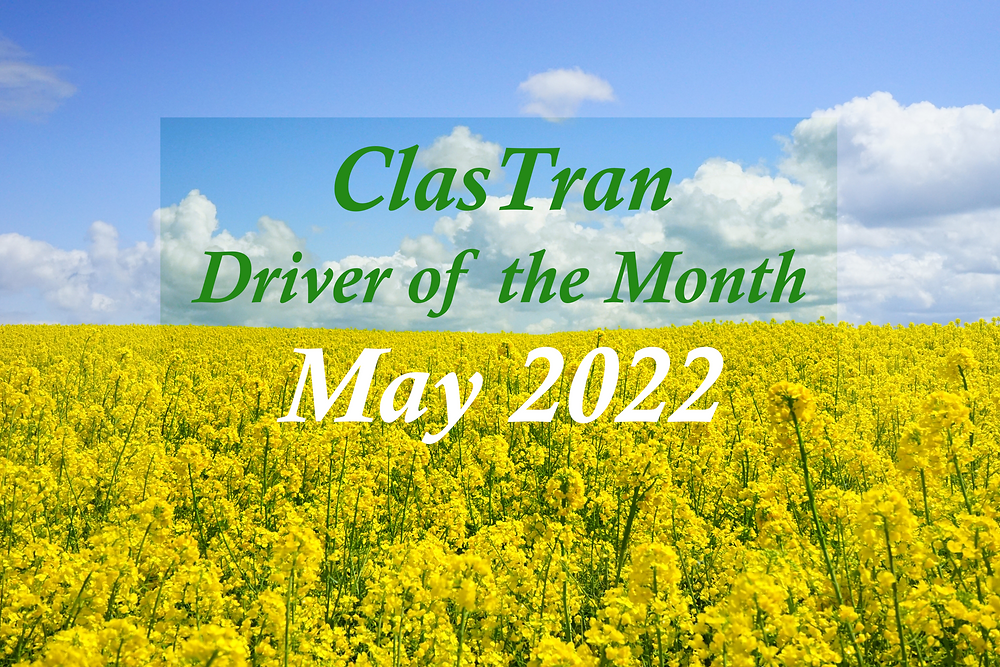 Driver of the Month - May 2022