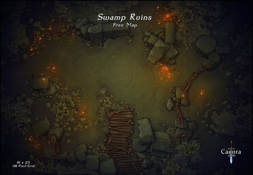 The Swamp Ruins | Caeora