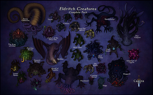 Eldritch Creatures - Complete | Caeora