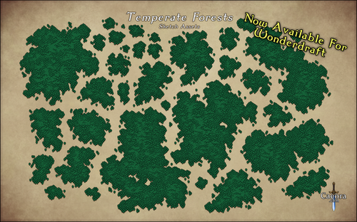Wonderdraft Temperate Forests | Caeora