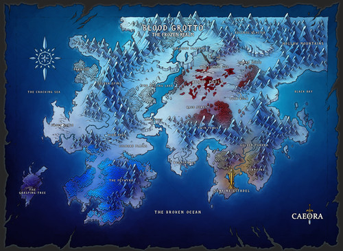 Blood Grotto Map | Caeora