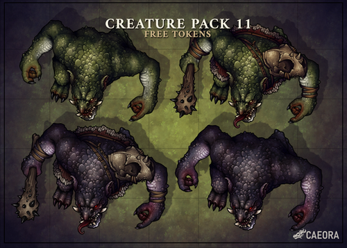 Creature Pack 11 | Caeora