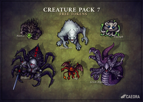 Creature Pack 7 | Caeora