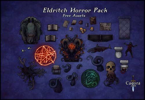 Eldritch Horror Assets - Free | Caeora