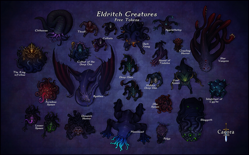 Eldritch Creatures - Free | Caeora