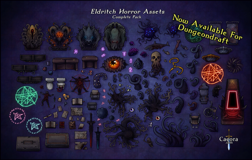Dungeondraft Eldritch Horror Pack | Caeora