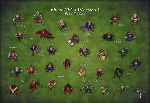 NPC Packs - Elves | Caeora