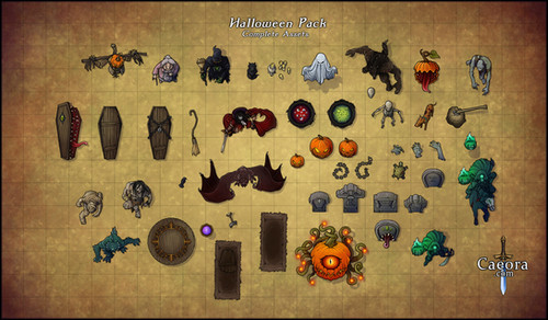 Halloween Assets - Complete Pack | Caeora