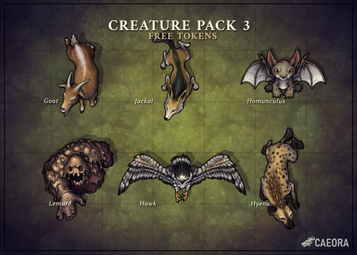 Creature Pack 3 | Caeora